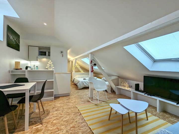 Au Calme - Place De La Gare - Sous Les Toits - Strasbourg