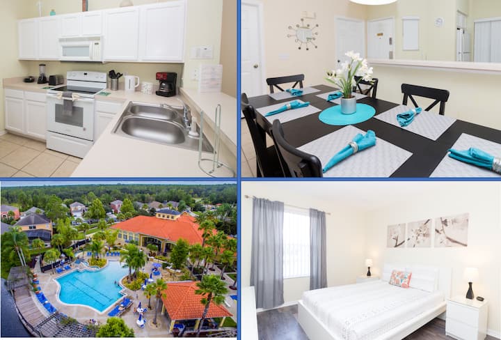 3 Bedroom Townhouse 7 People - Beautifull Resort - Kissimmee