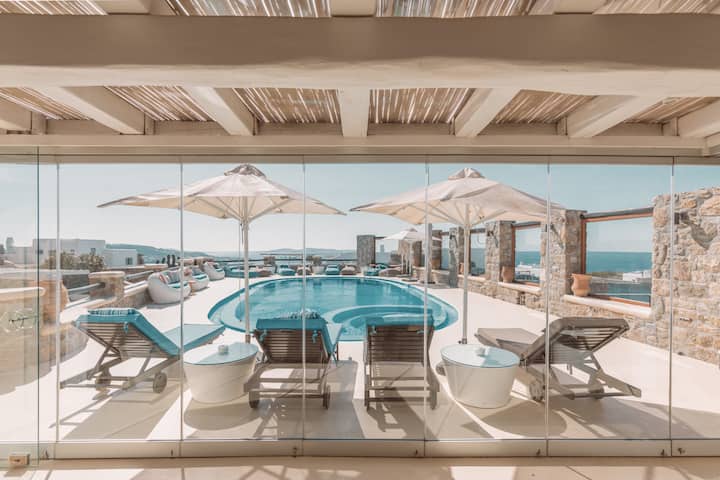 Villa Konstantin - Standard Room With Terrace - Mykonos