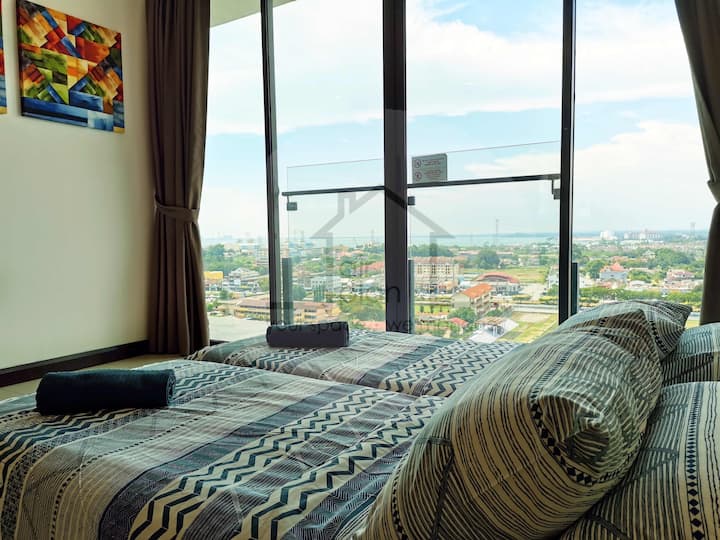 Pd D'wharf Cosy Premium Studio - (Up To 6 Pax) - Pahang