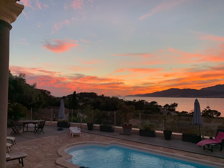 Beautiful Villa With Swimming Pool, Superb View Of The Ajaccio Golf Course! - Ajaccio