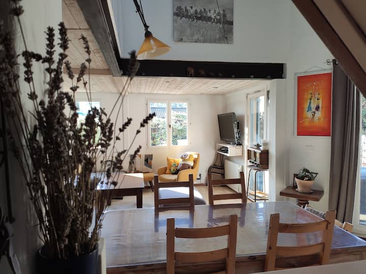 Villa 4 Chambres Au Calme + Piscine - Villeneuve-Loubet