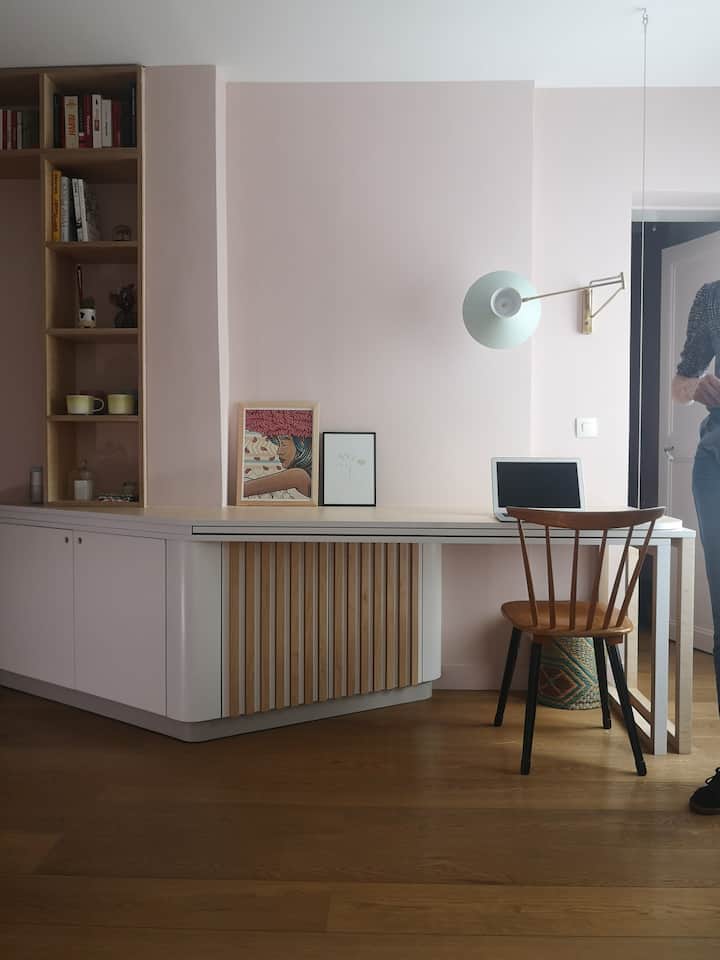 Calm, Cozy And Bright Flat In Canal St Martin - Paris