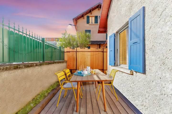 Maison 3 Chambres|terrasse Parking|clim| Fibre - Grenoble