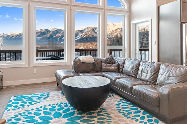 Stay At The Perch; Stunning Views, 6 Beds & Ac - Fernie