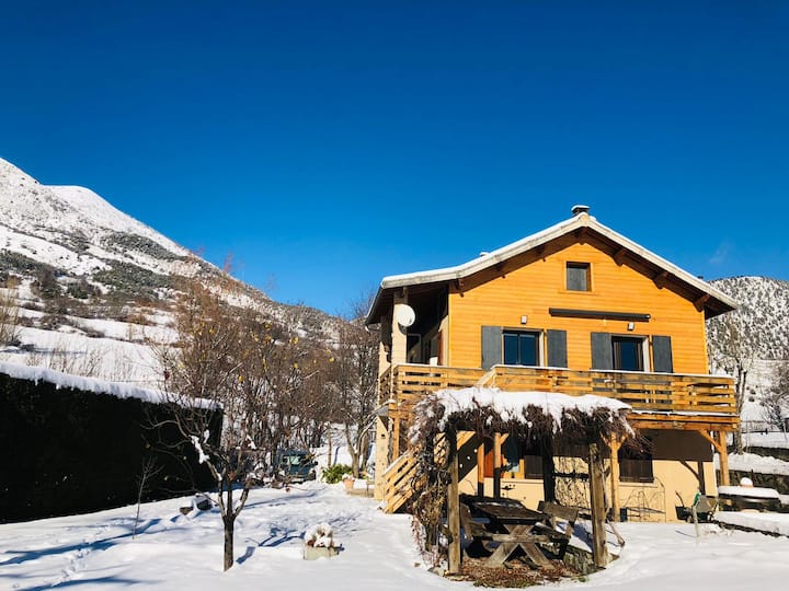 Chalet Cosy Aux Portes Du Mercantour - Alpes-de-Haute-Provence