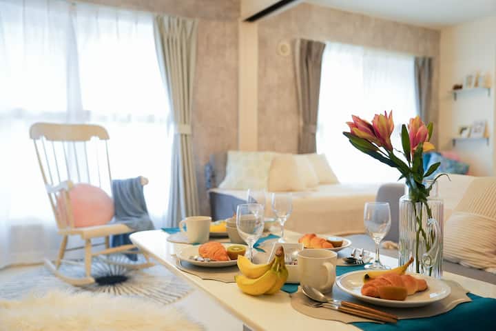 703susukino/big 1ldk/1min Walk To Station/4pax - Sapporo