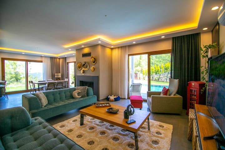 Quiet Forest Villa | Family Friendly - Mazıköy
