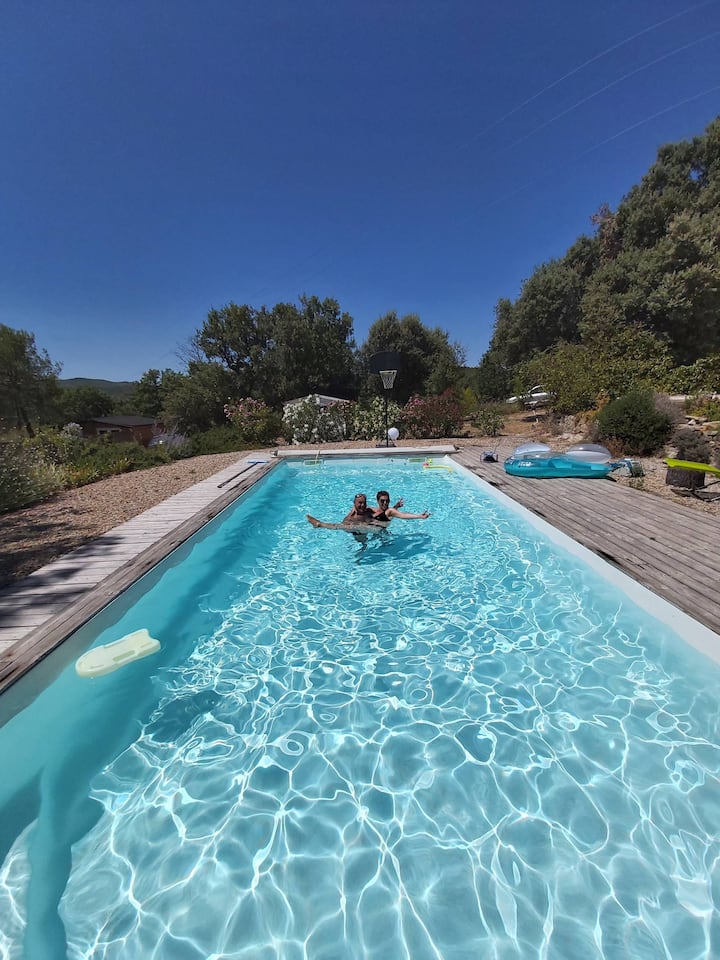 Chalet Pleine Nature Tout Confort Luberon, Piscine - Luberon