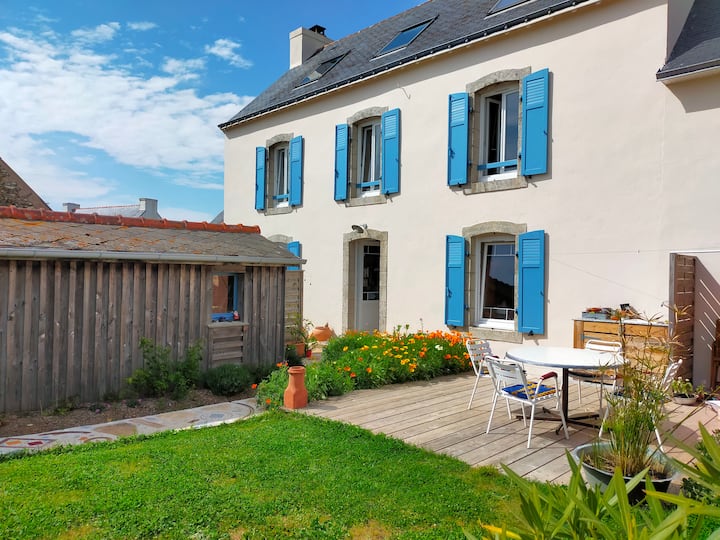 Ti Glas Dour Maison Bord De Mer 8 Pers, 4 Chambres - Riec-sur-Belon