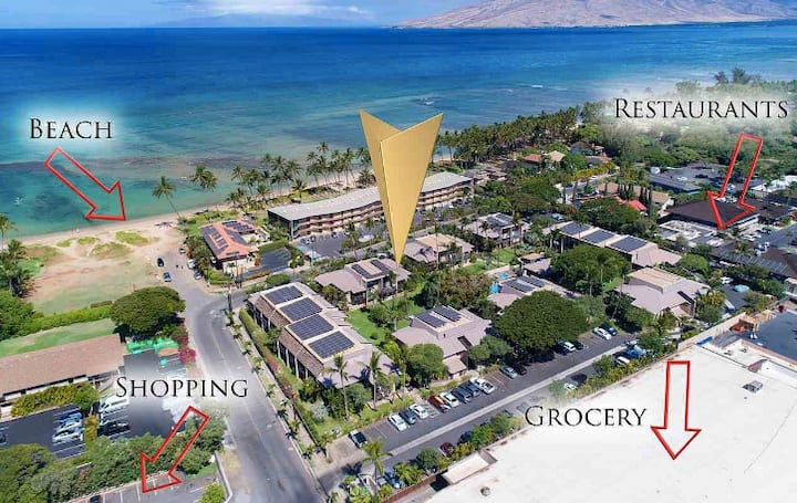 1 Minute To Beach & Downtown! Remodeled Xl Apt! - Kihei, HI