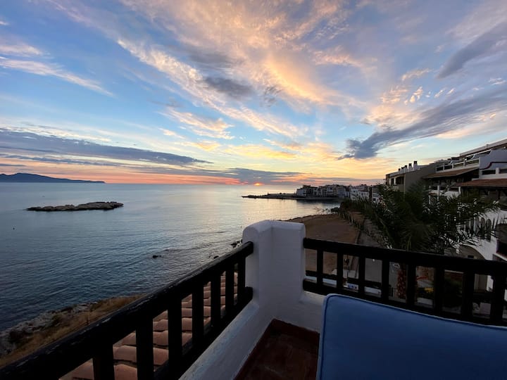 Appartement+terrasse A La Mer, Pool,wifi,lift,ac - L'Escala