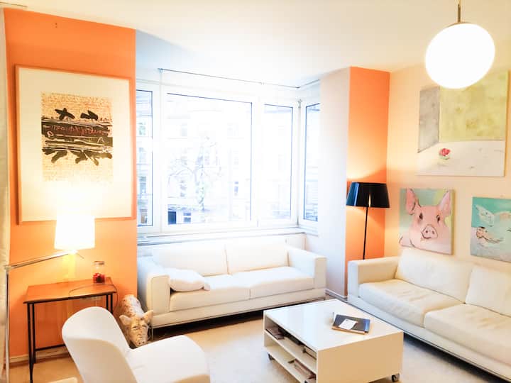 Spacious, Three Room Flat Tußmannstreet District - Düsseldorf