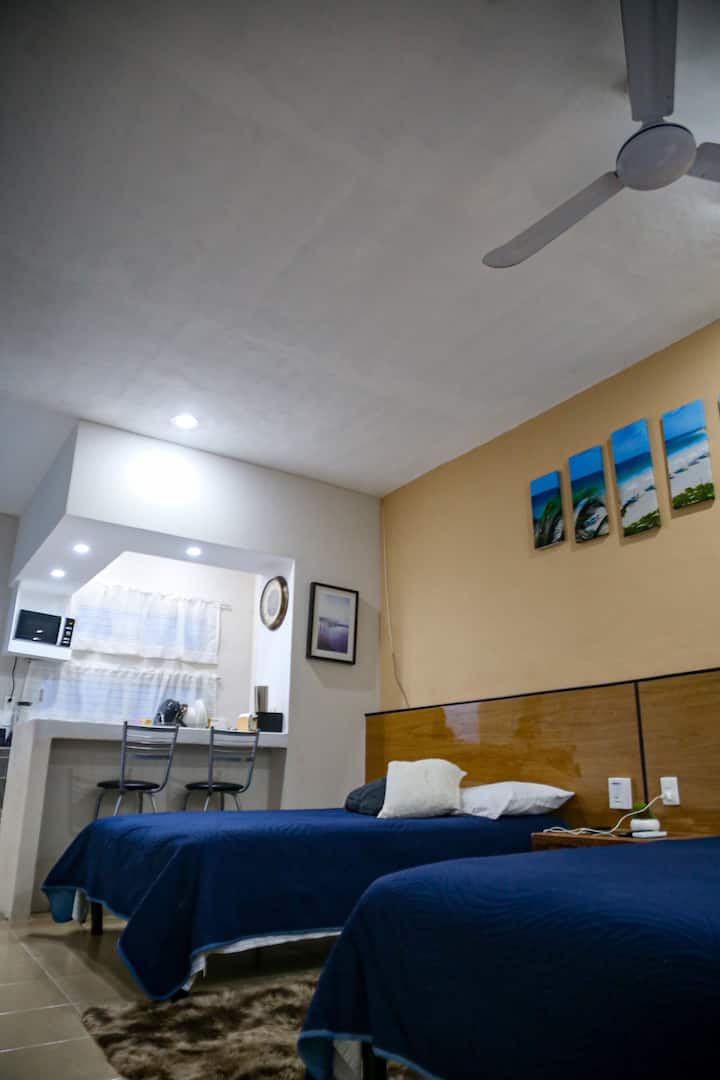 Beautiful 2 Beds Studio In The Heart Of Cancun - Cancún