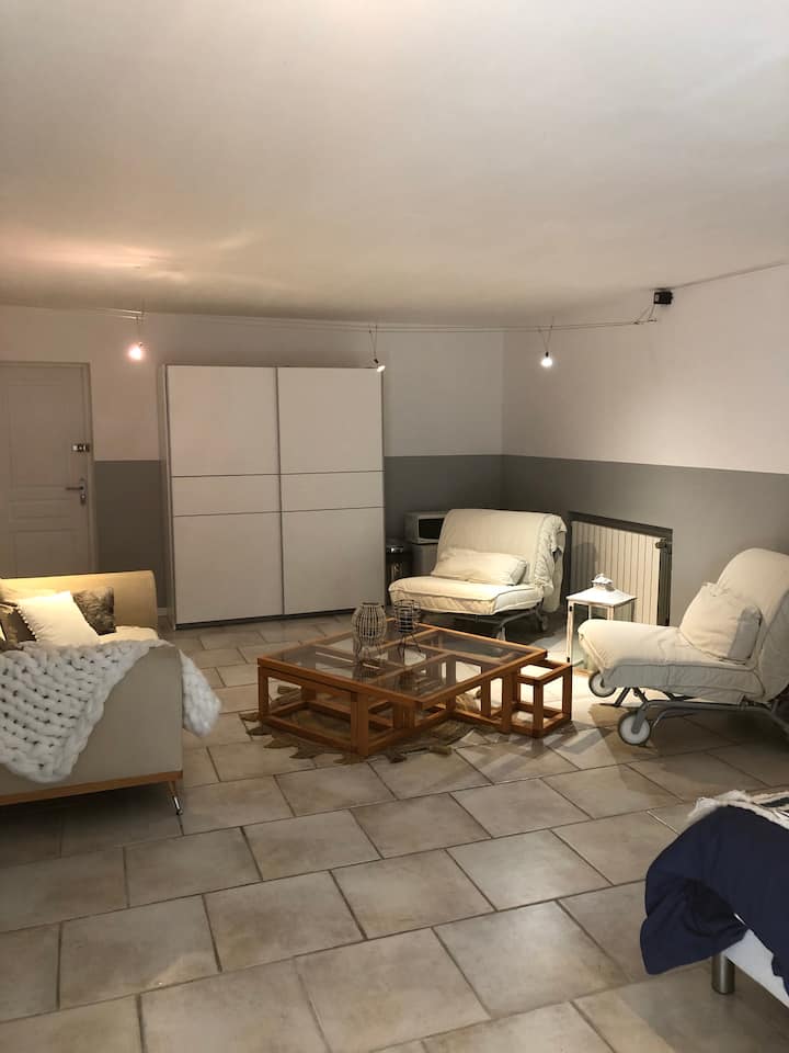 Grand Studio Dans Villa à Aix Les Milles - Aix-en-Provence