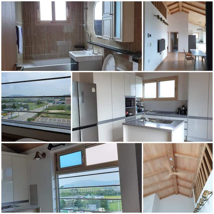 서산브라우니 독채 출장 태안 방3 화장실2개 최대10명 40평 엘리베이터정수기 13대주차 - 성연면