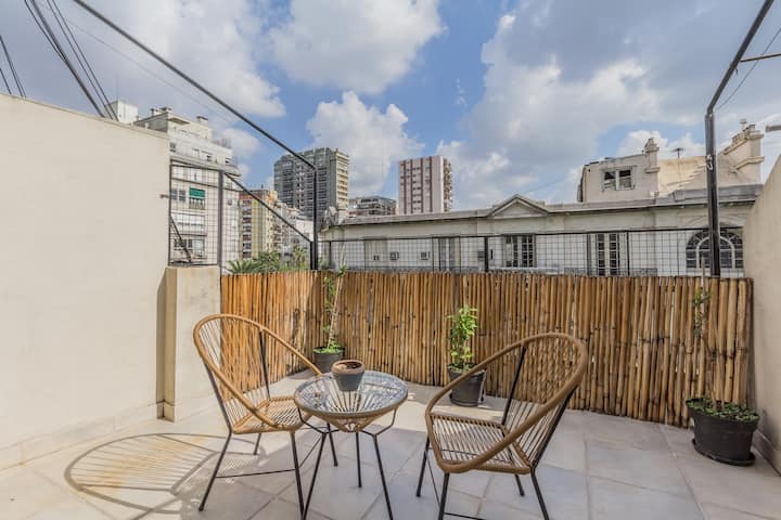 Apartment With Terrace Balcony - Palermo - Buenos Aires