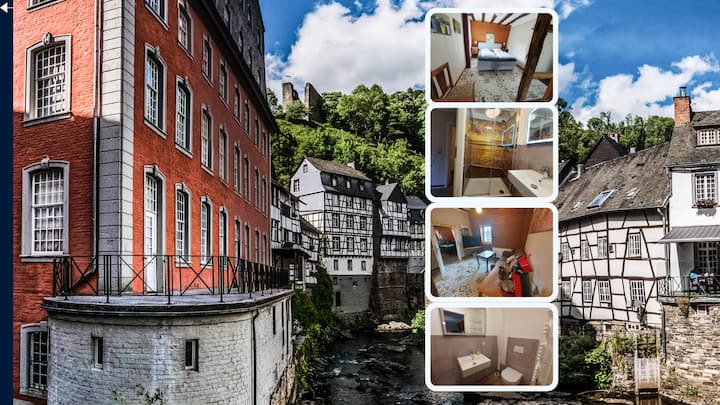 ÜBer Den Dächern- Traumblick Auf Rur Und Roteshaus - Monschau