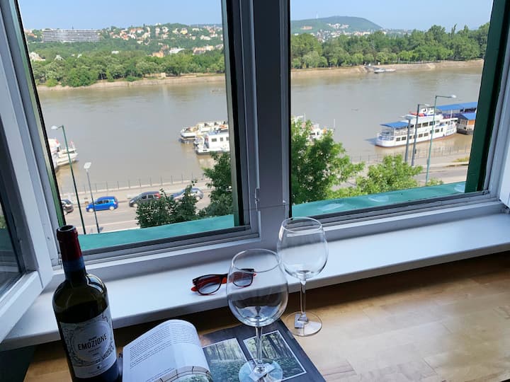 Unique View On Danube, Margaret Island, Buda Hills - Budapest