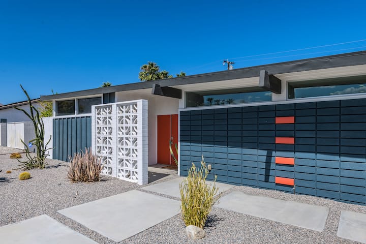Mid-century/great Views/pool/spa/fire-pit/dogs Ok - Palm Springs, CA