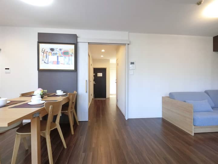 S601長堀橋駅から徒歩6分!道頓堀/心齋橋から徒歩8分最大9名可 エレベーター & Wi-fiあり - Osaka, Japan