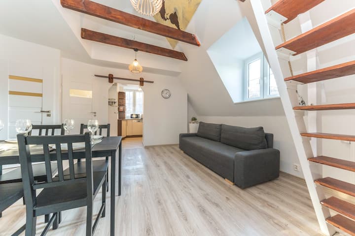 Hello Apartments Klimatyczny Loft Dla 6 Osób - Gdańsk