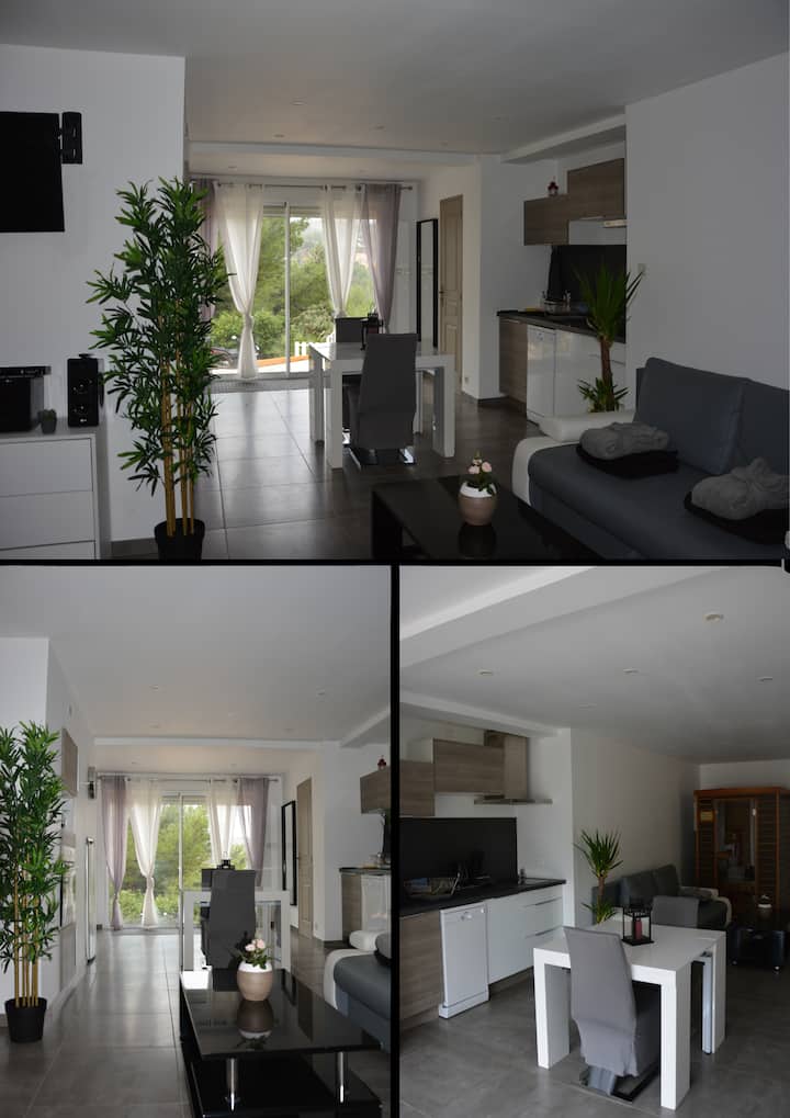 Bandol Au Calme Jacuzzi Sauna Piscine - Sanary-sur-Mer