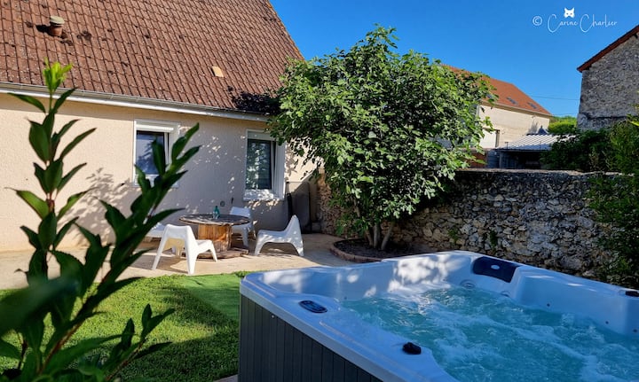Gite Au Coeur Du Vignoble Champenois Avec Jacuzzi - Francia