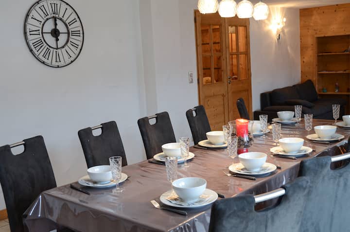 Appt 10 Pers. Tout Confort-4 Chambres Pied Pistes - Ugine