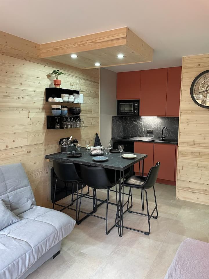 F2 28 M2  N°405 5 Personnes Ski Au Pied/piscine - Valmeinier