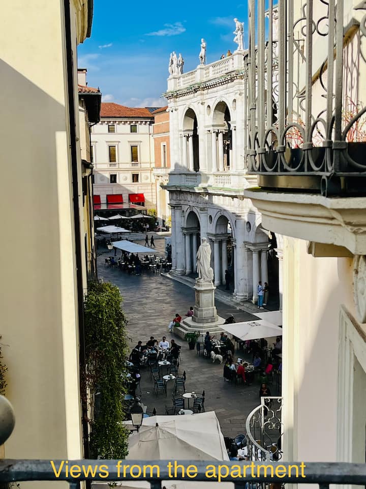 Duomo View, 150sqm 2br/2ba Downtown Vicenza - Vicence