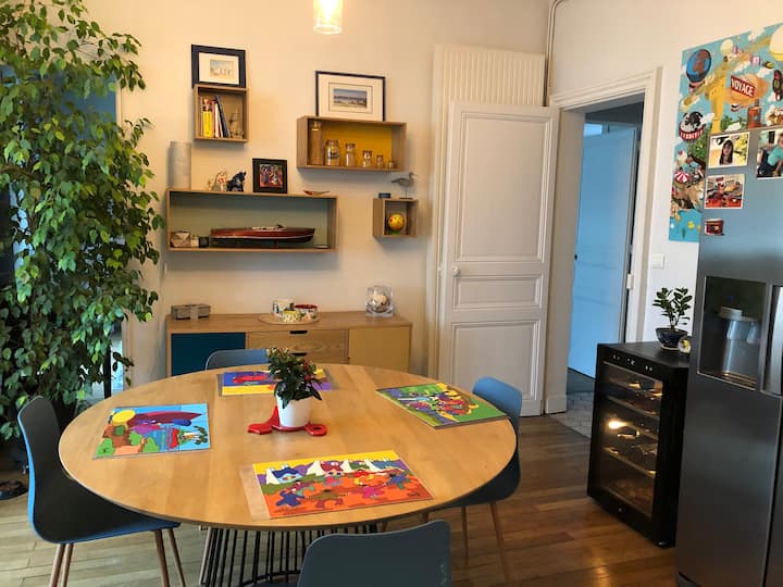 3 Chambres, Sdb,proche Centre, Stade Beaujoire 4km - Nantes