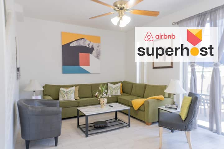 Beautiful 3bd Townhome, Close To Disney. Sleeps 8! - 基西米