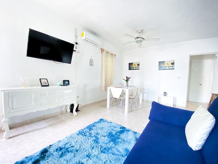 Centerapartment 7 Block To The Beach, Ground Floor - Cozumel