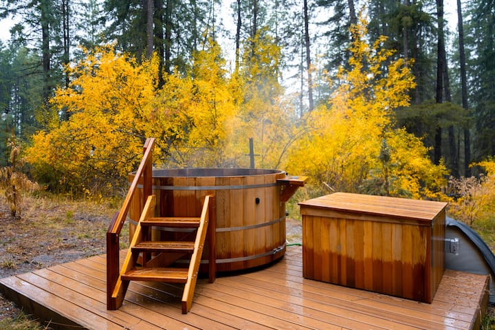 Little Bear A-frame + Cedar Hot Tub/ Str 000211 - Plain, WA