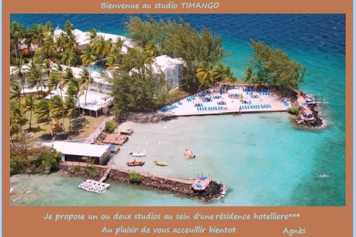 Trois îLets : 1 Ou 2 Studios Dans Hôtel*** Carayou - Les Anses-d'Arlet