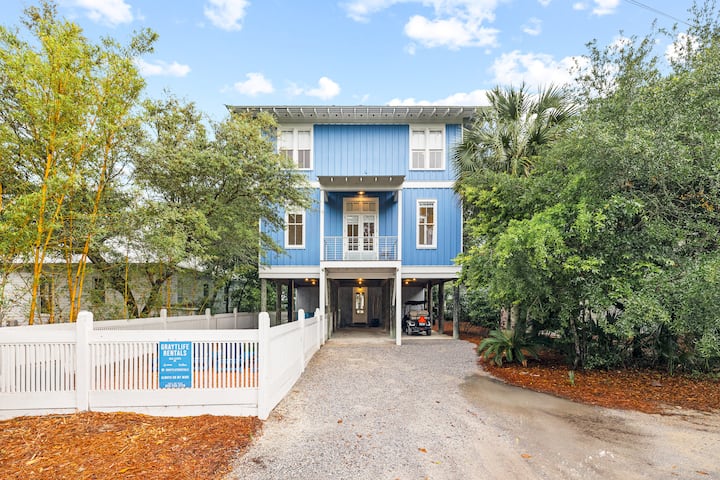 Dog Friendly+5 Min Walk To Public Beach+pool+bikes - Grayton Beach, FL