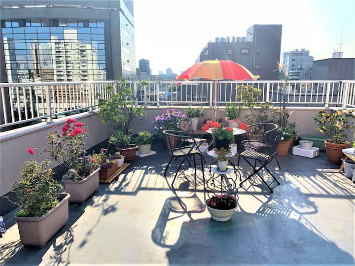 8people. Ideal For Groups. Families. Roppongi Area - Tokyo