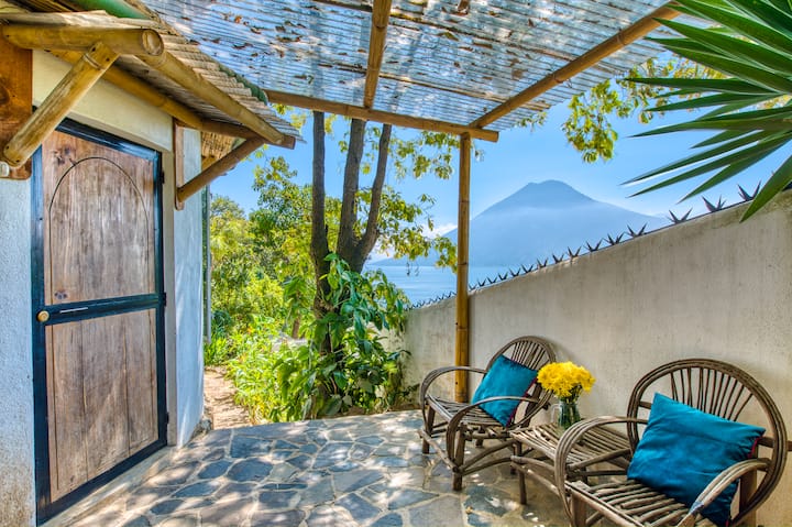 Satori: Utopia. Bungalow With Amazing View - Santa Cruz la Laguna