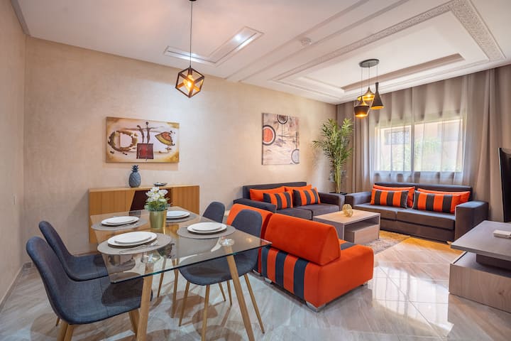 Appartement Moderne | Piscine, Wifi, Parking, Clim - Morocco