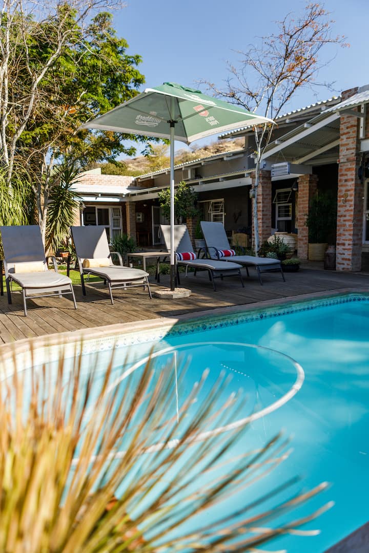 City Oasis / Suite # 3:  Pool & Garden - Windhoek