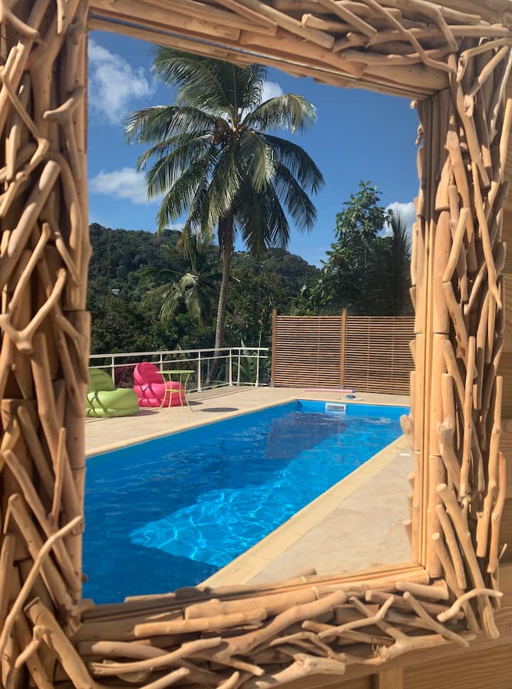 Welc'home - Bas De Villa Avec Piscine - 2 Pers. - Martinique