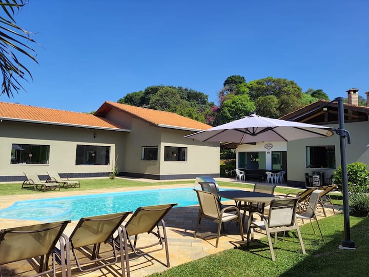 Casa De Campo Condomínio Fechado - Ibiúna