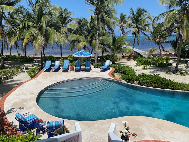 ★Luxury Private Beachfront Villa - Stella Di Mare★ - Belize