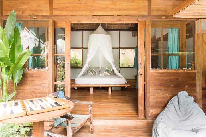 #4 Canggu Private 1-br Bungalow -Kitchen & Pool - Canggu