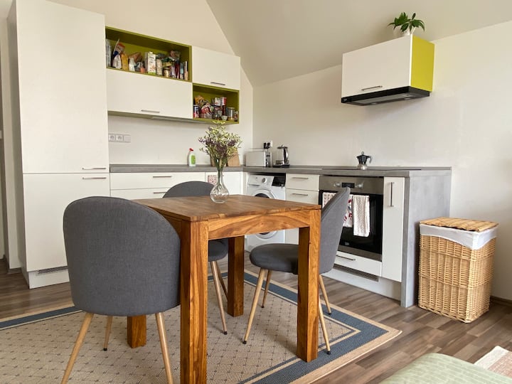 Attic Apartment With Balcony Near The City Center - プラハ