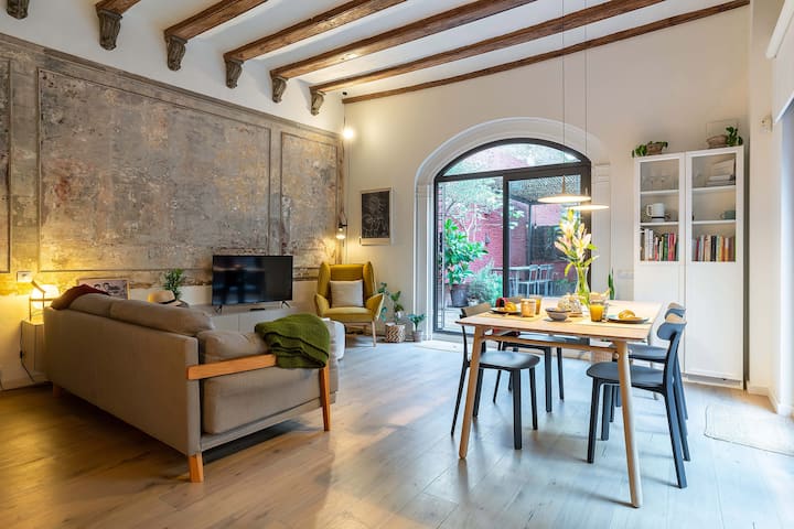 Stylish Home With 2 Terraces In Central Location - Barcelone