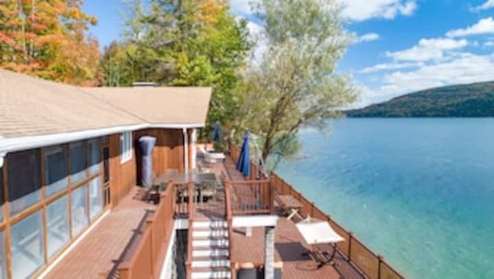 The Ultimate Lake Home. Huge Floating Trampoline!! - Cooperstown, NY