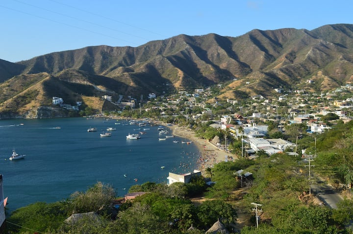 Loft Con Espectacular Vista A La BahÃa De Taganga - Santa Marta