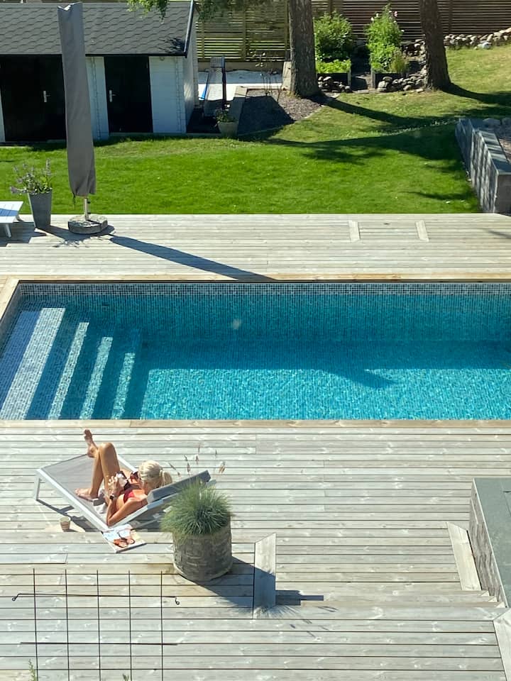 Unik 20-tals Villa Med Pool Och Stor Tomt - Gothenburg